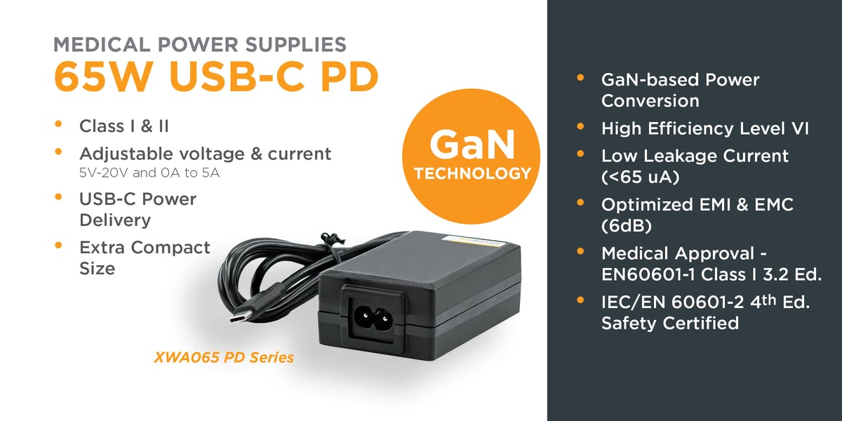 GaN-based medical power supplies | Inventus Power