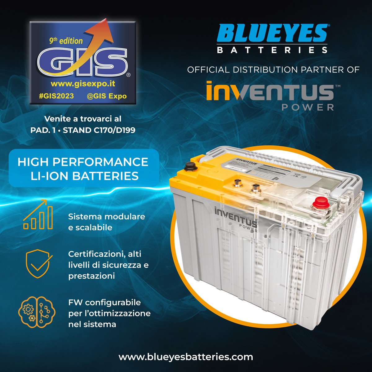 Inventus Power establishes new distribution partnership with BLUEYES ...
